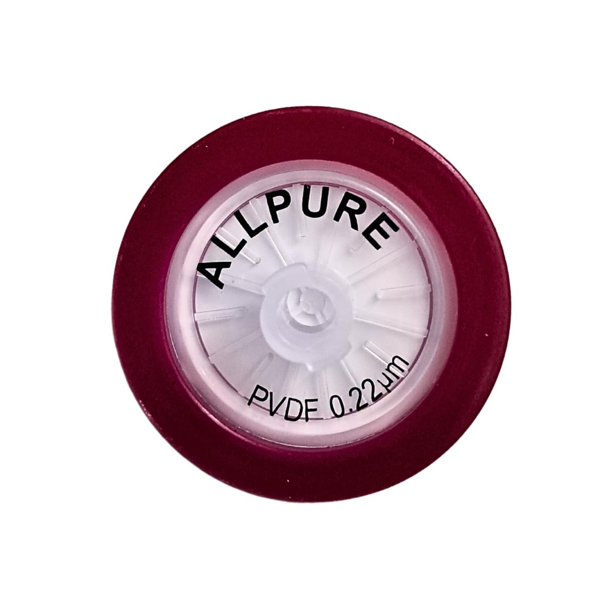 Syringe Filter All pure Hydrophobic PVDF Membrane Disc, 0.22 μm Porosi ...