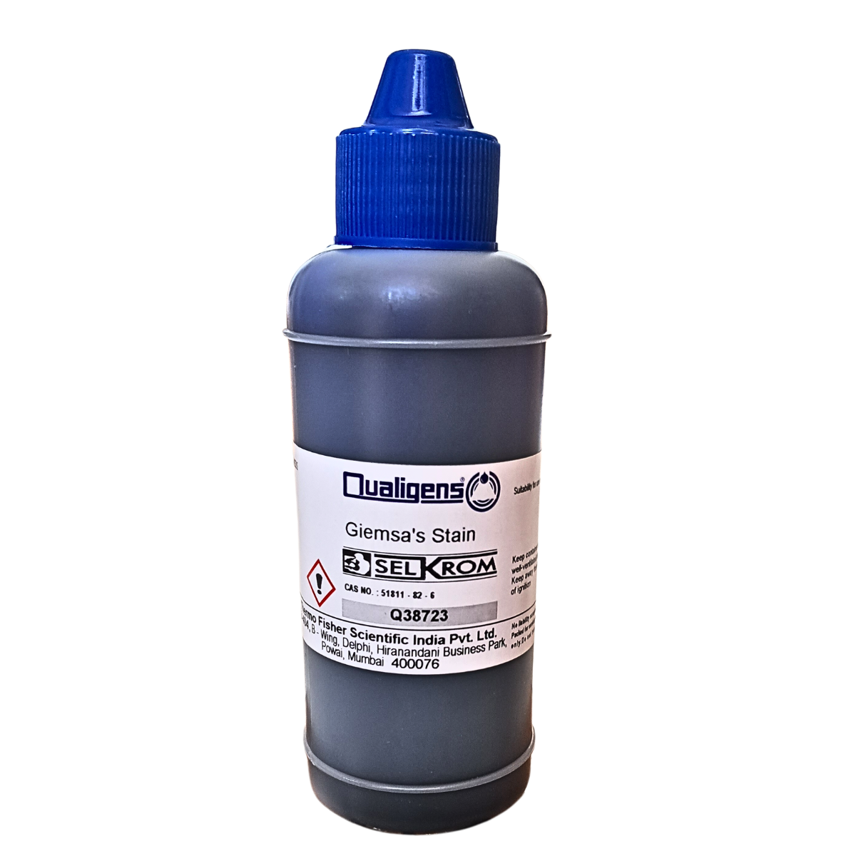 Giemsa Staining Solution Qualigens For Laboratory 100 ml Pack of 1 ...