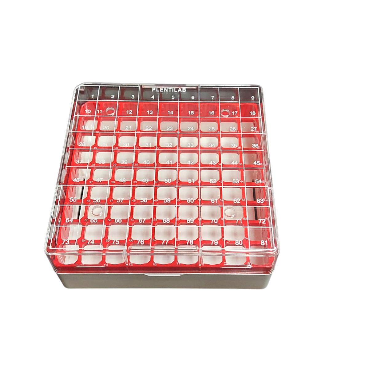 Cryo Box Polycarbonate Freezer Boxes, Vial Rack, Freezer Storage, 9 x ...